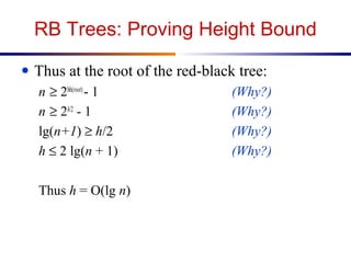 Red black tree | PPT