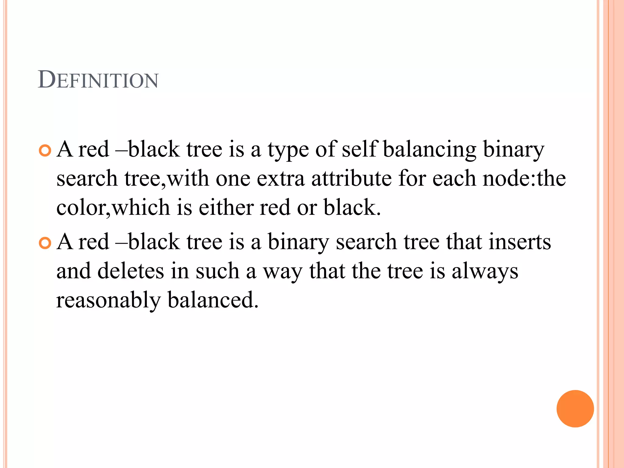 Red black tree | PPTX