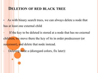 Red black tree | PPTX