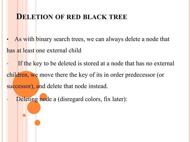 Red black tree | PPT