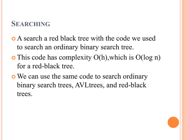 Red black tree | PPT