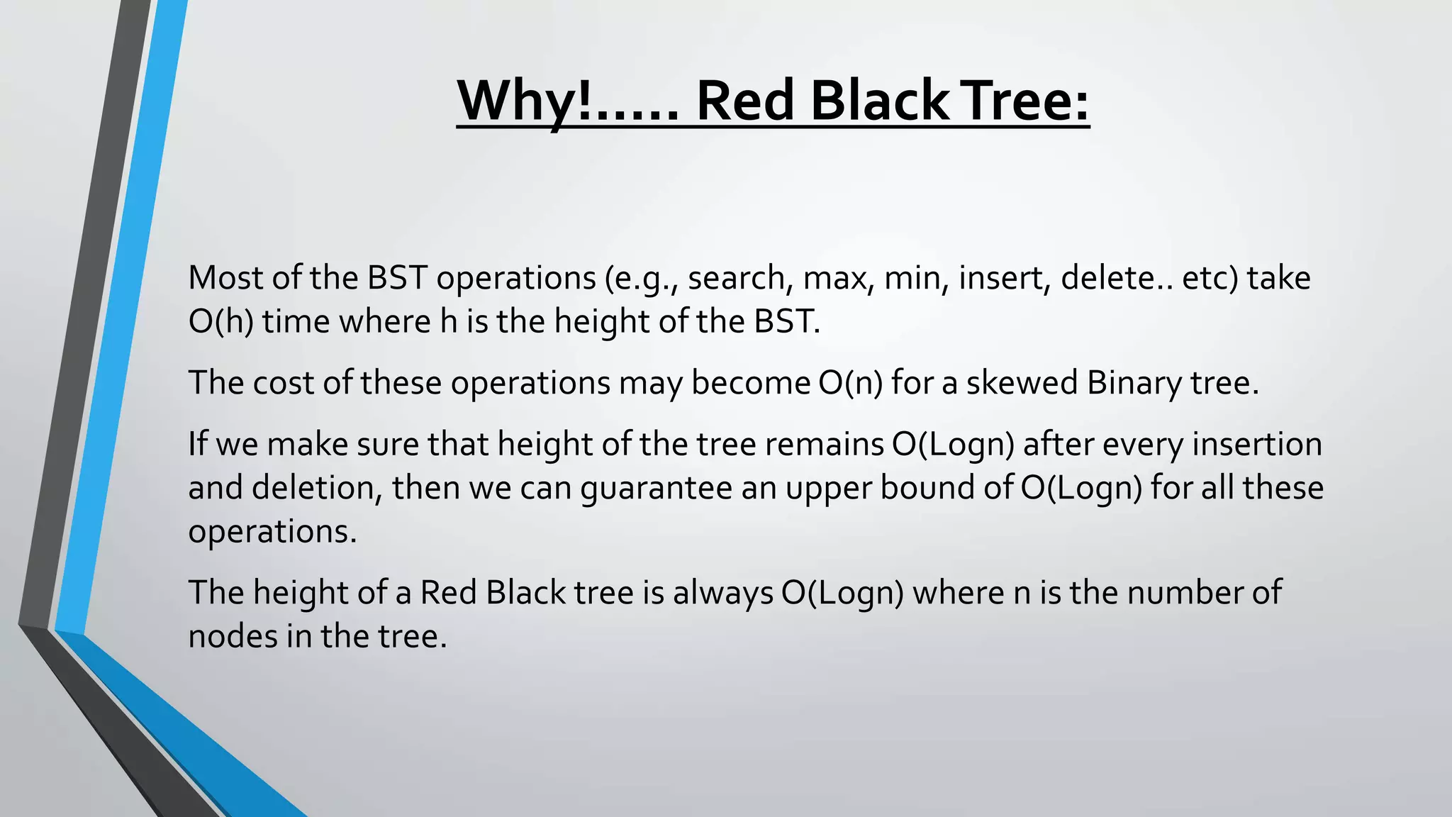 Red black tree | PPT
