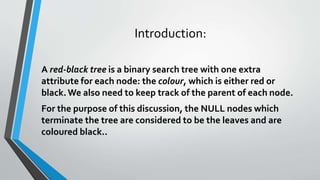 Red black tree | PPT