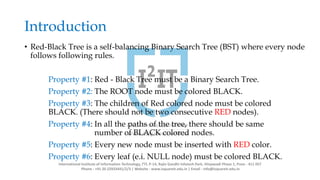 Red Black Tree (and Examples) | PPTX