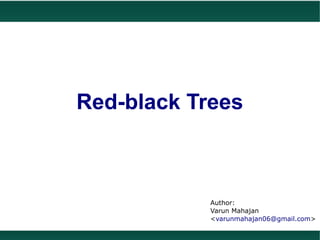 Red Black Trees | PDF