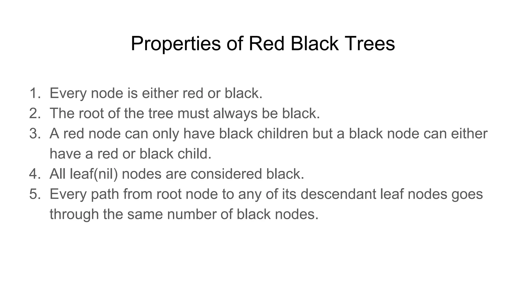 Red Black Trees Presentation Ultimate Pro | PPTX