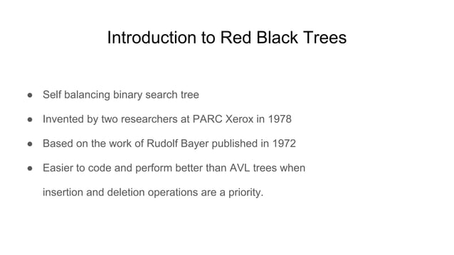 Red Black Trees Presentation Ultimate Pro Ppt