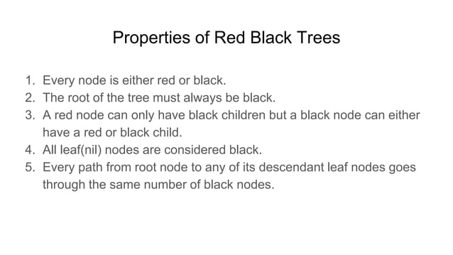 Red Black Trees Presentation Ultimate Pro | PPTX