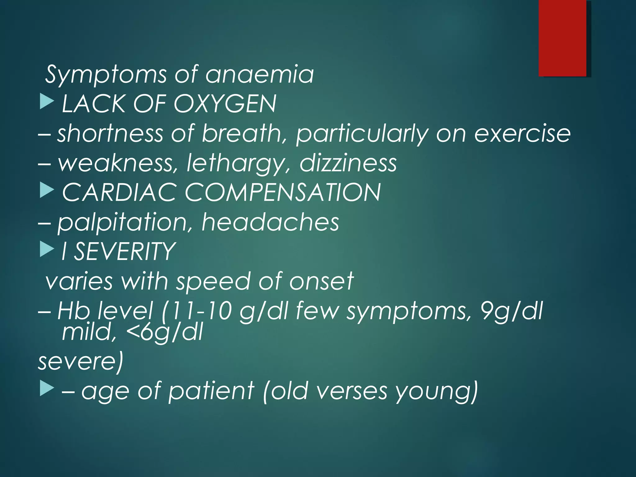 Red blood cell & bleeding disorders | PPT