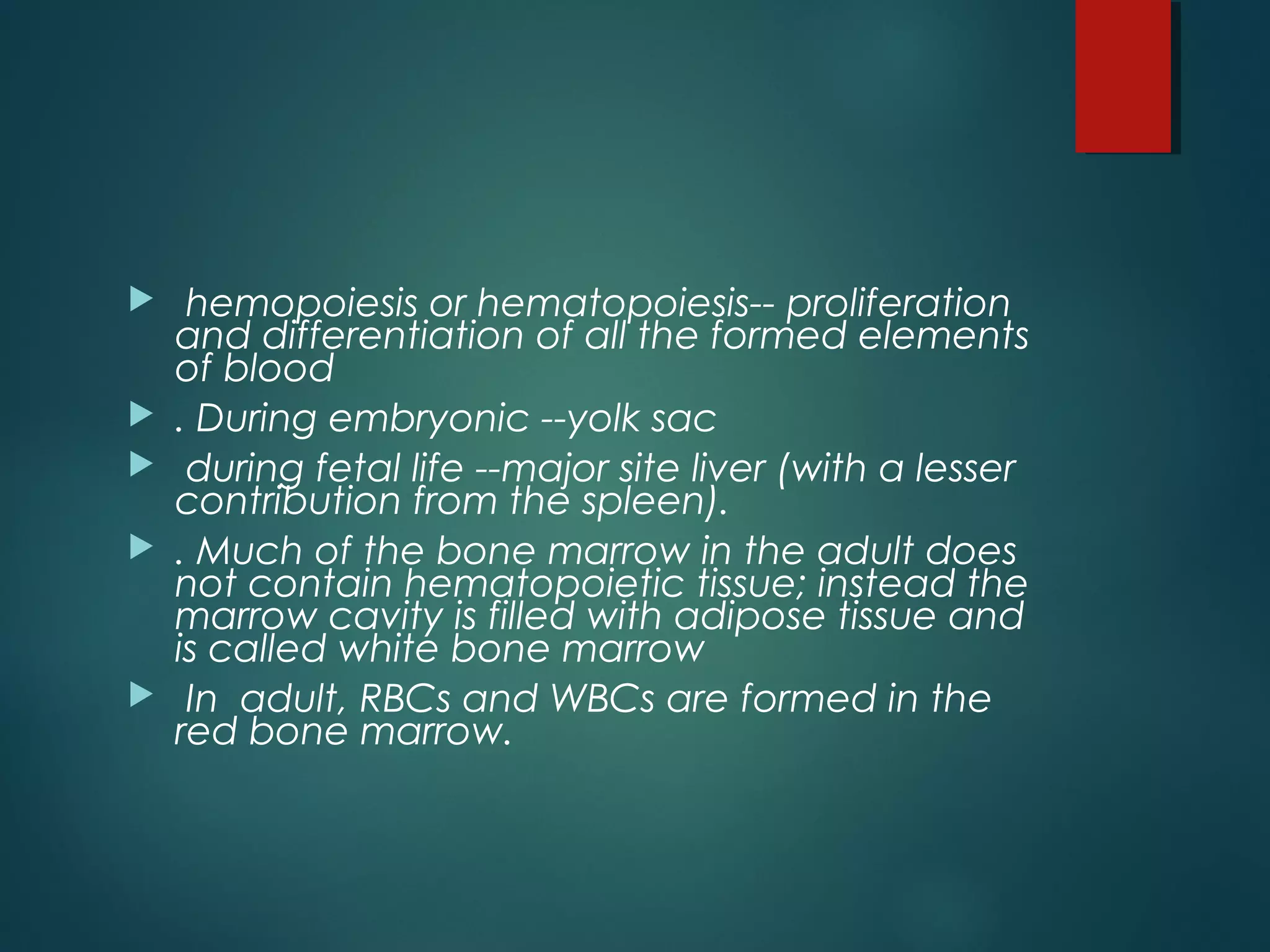 Red blood cell & bleeding disorders | PPT