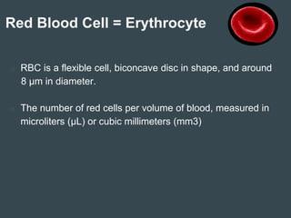 Redbloodcellcount 131025052708-phpapp02.ppsx