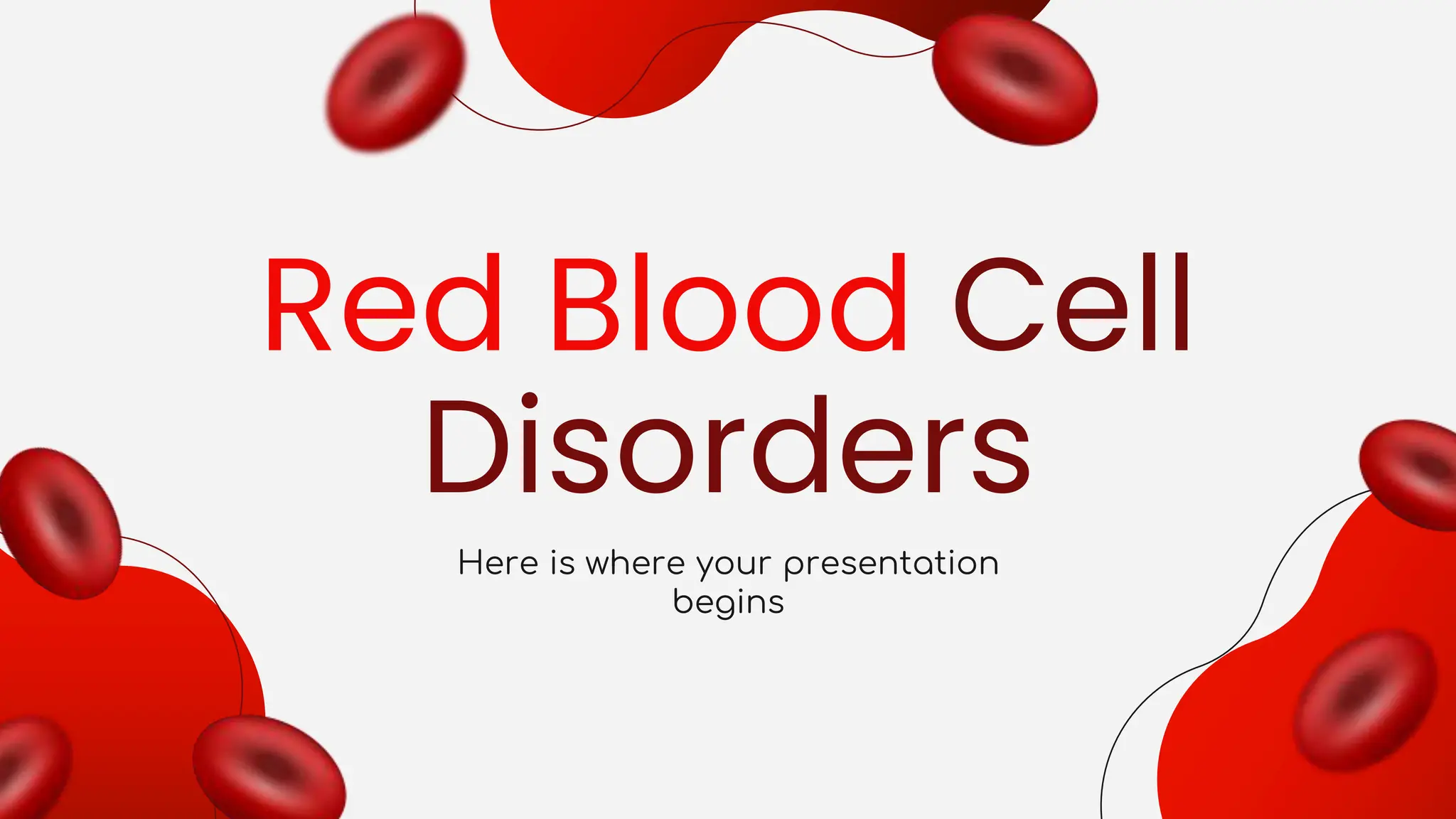 Red Blood Cell Disorders presentation ppt | PPTX