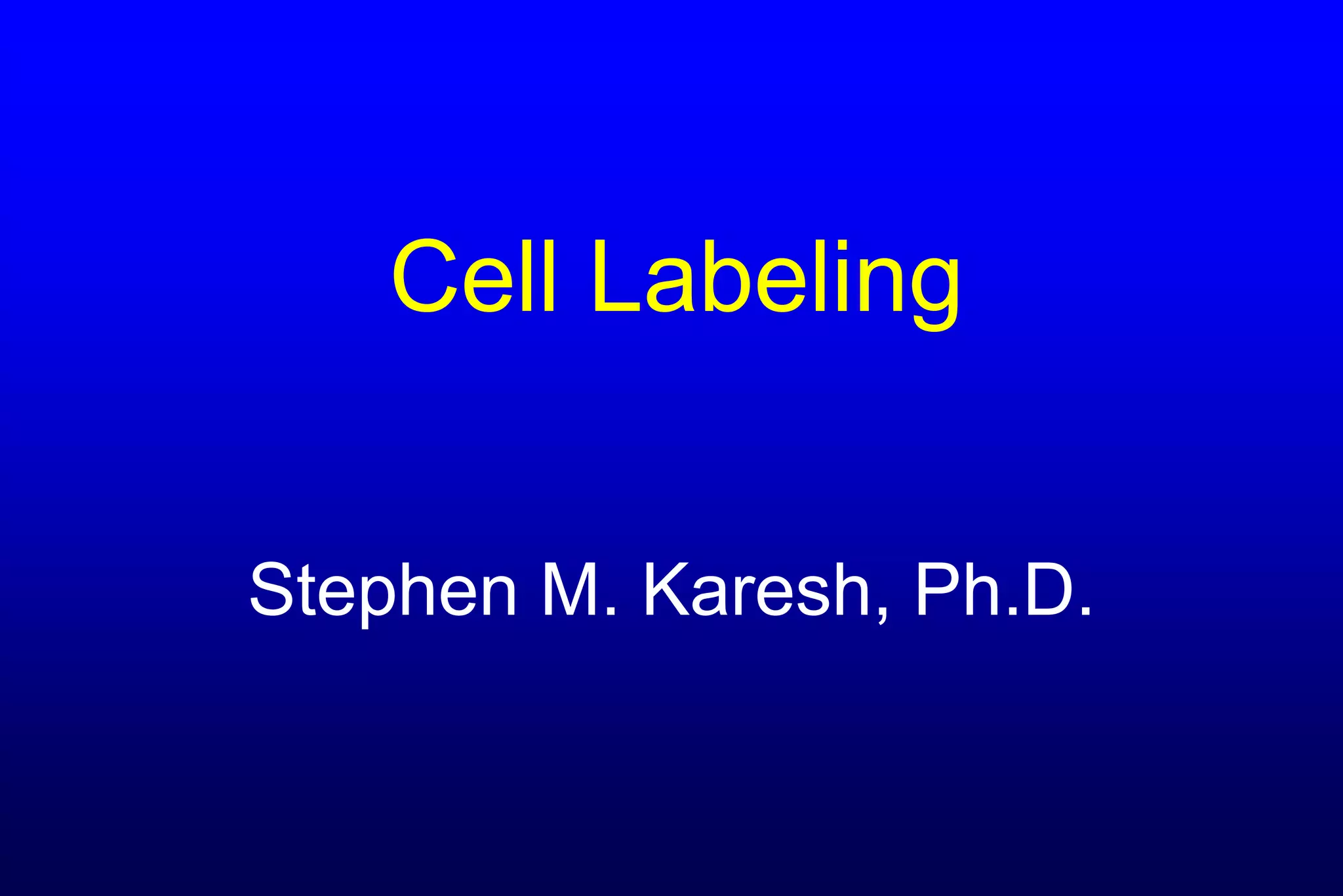 Red blood celllabeling (1) | PPTX