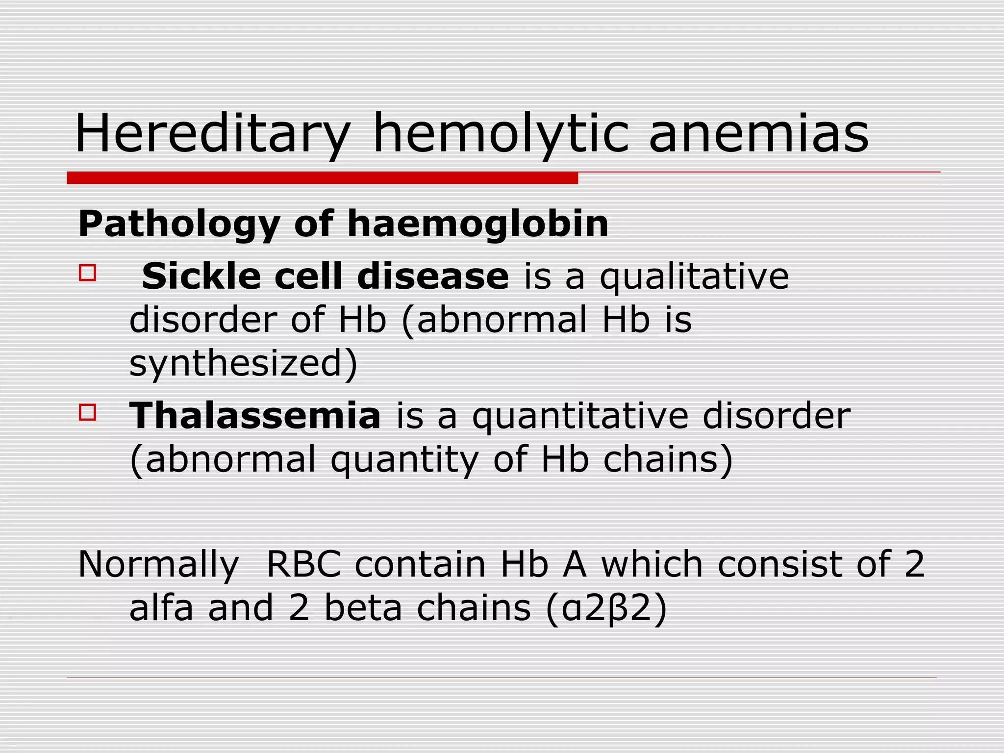 Red Blood cell pathology | PPT
