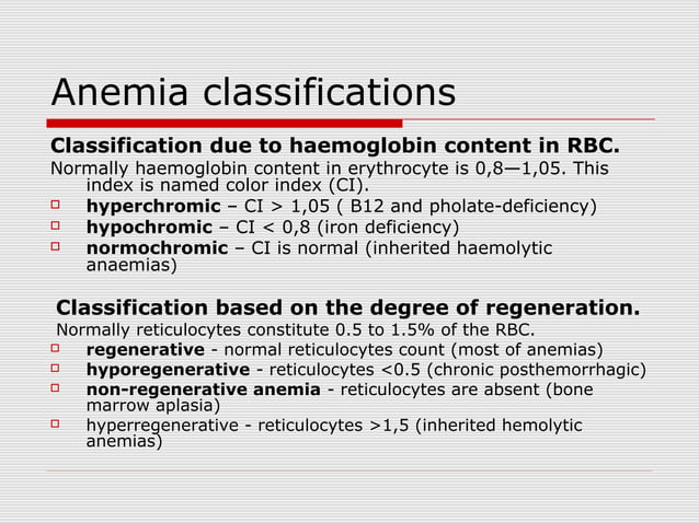 Red Blood cell pathology | PPT | Blood Disorders | Diseases and Conditions