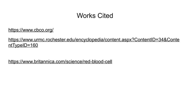 red blood cells powerpoint learning kids | PPTX