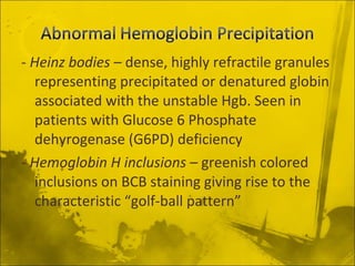Red blood cell variation. | PPT