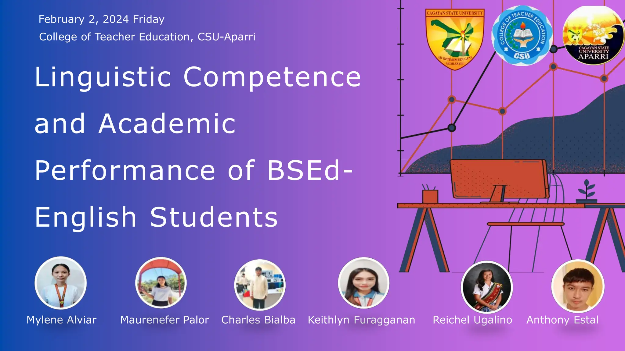 Red Blue Soft Grey Illustration Thesis Project Final Defense ...