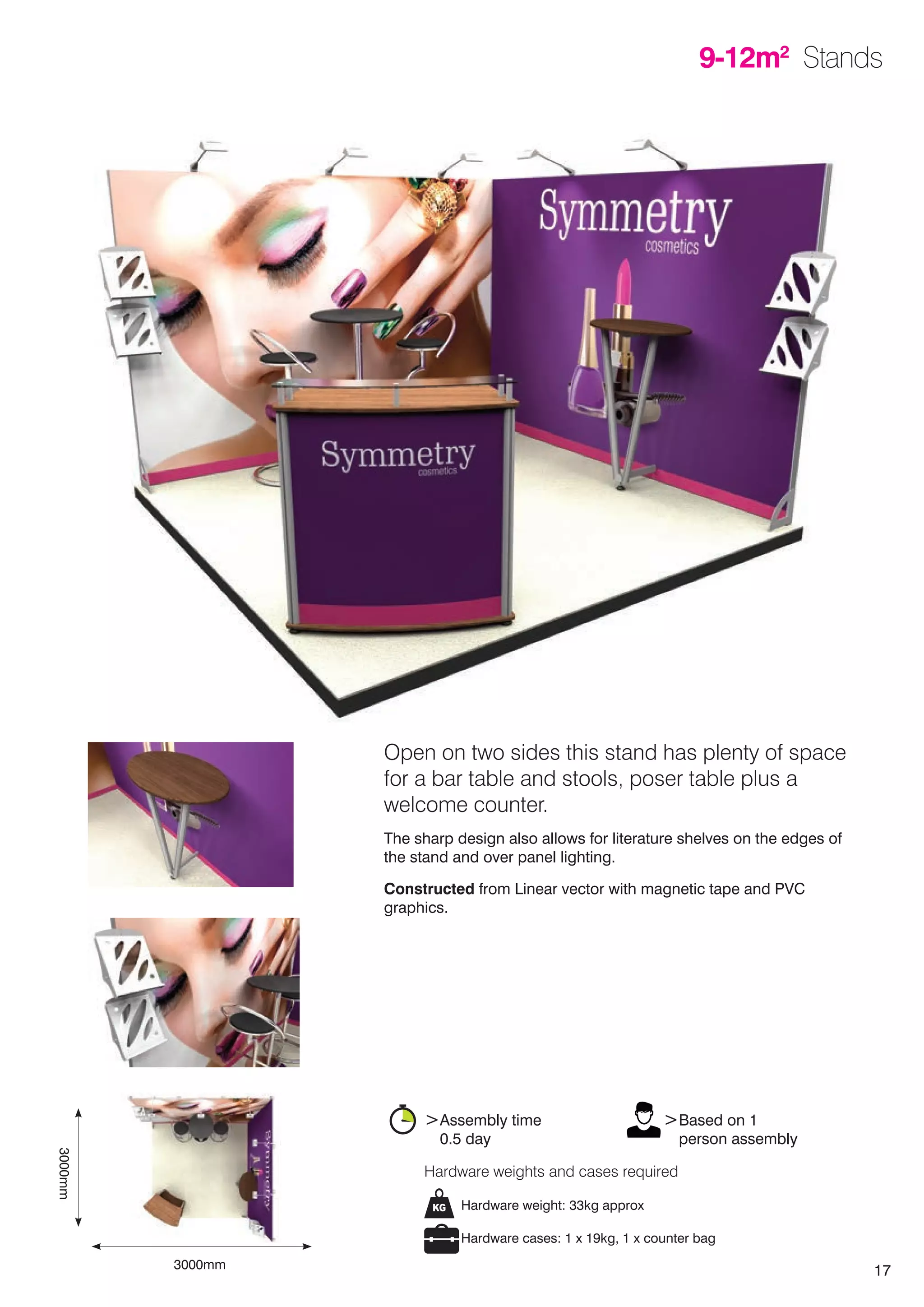 Redblu Graphics Modular Exhibition Display Stands Brochure | PDF
