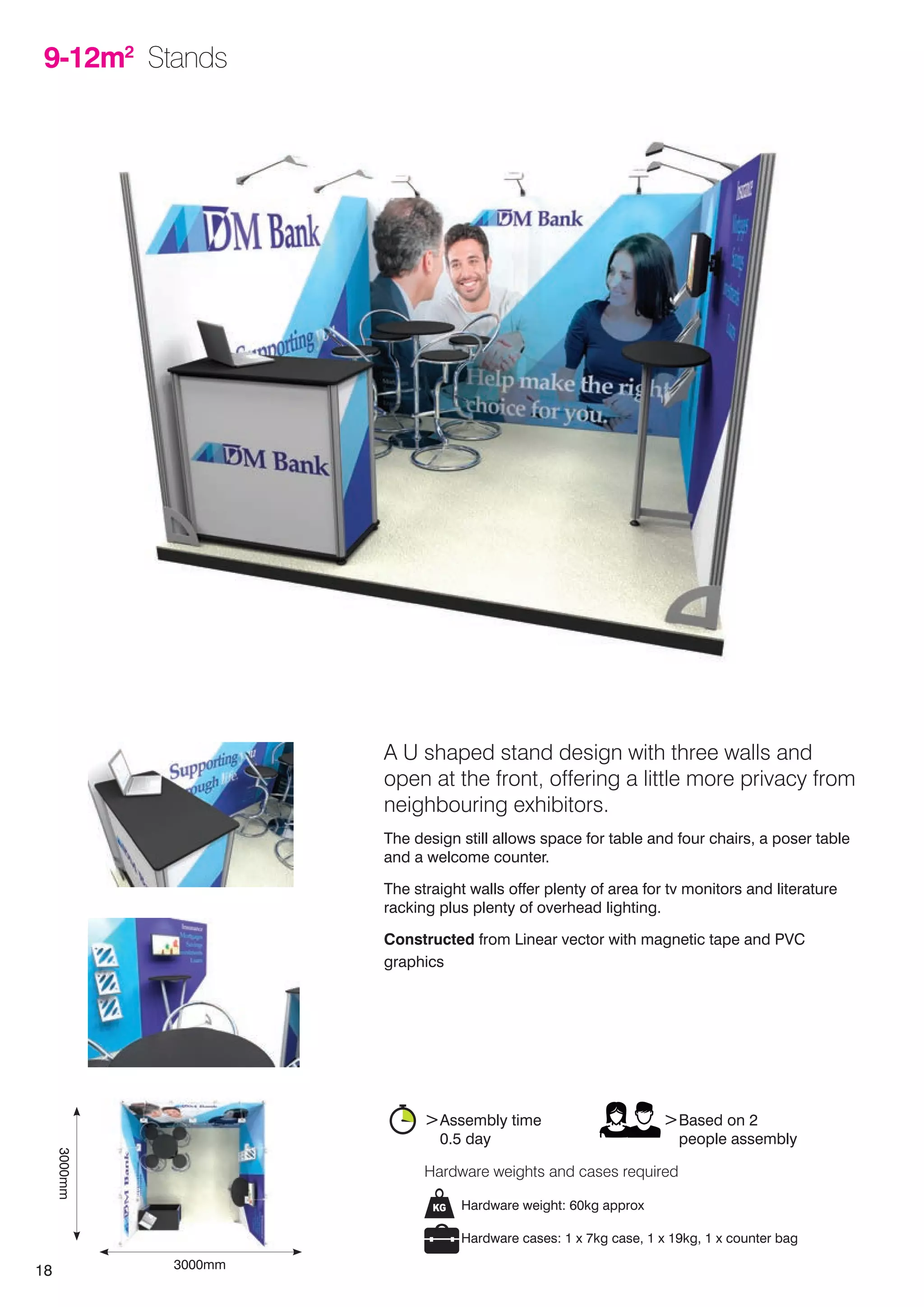 Redblu Graphics Modular Exhibition Display Stands Brochure | PDF