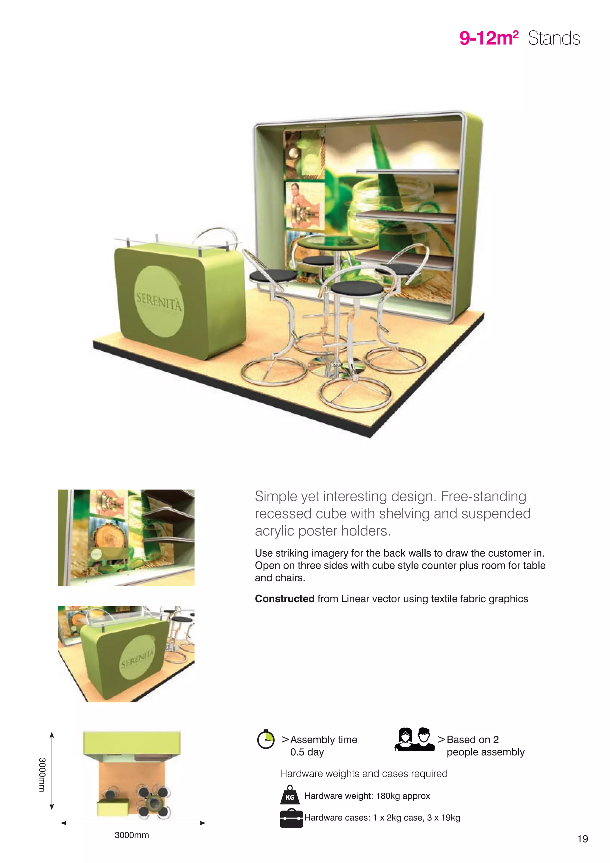 Redblu Graphics Modular Exhibition Display Stands Brochure | PDF