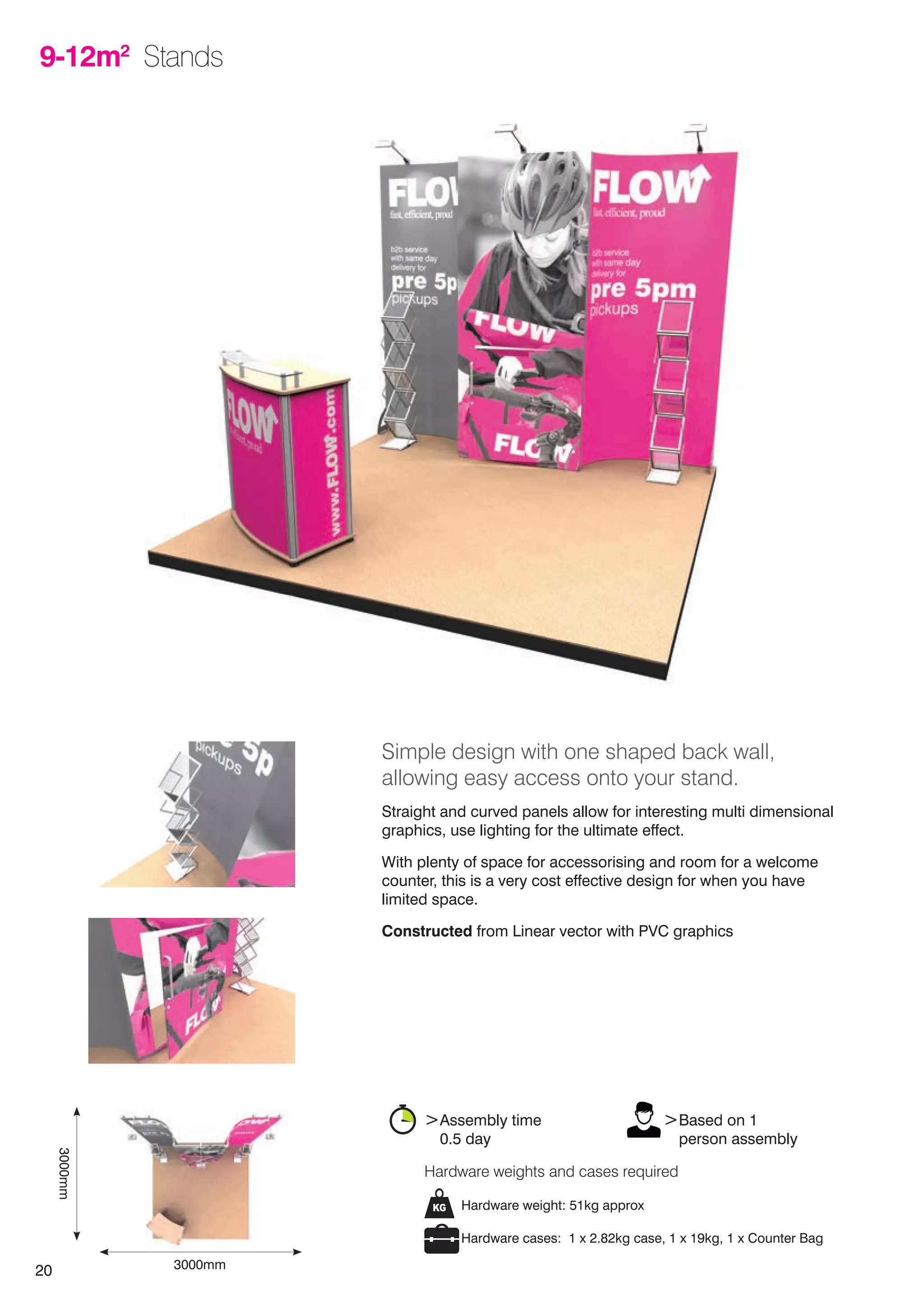 Redblu Graphics Modular Exhibition Display Stands Brochure | PDF