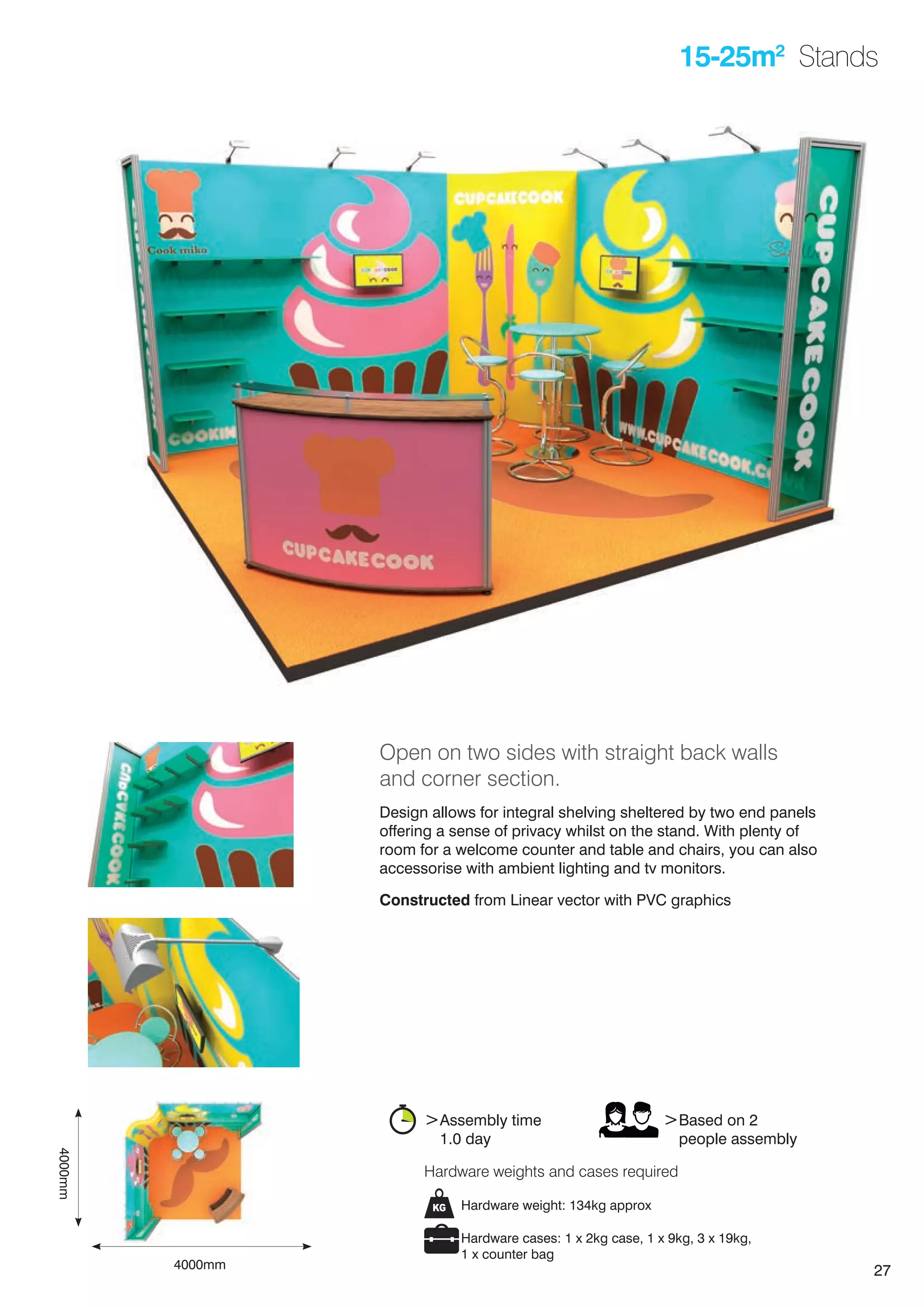 Redblu Graphics Modular Exhibition Display Stands Brochure | PDF