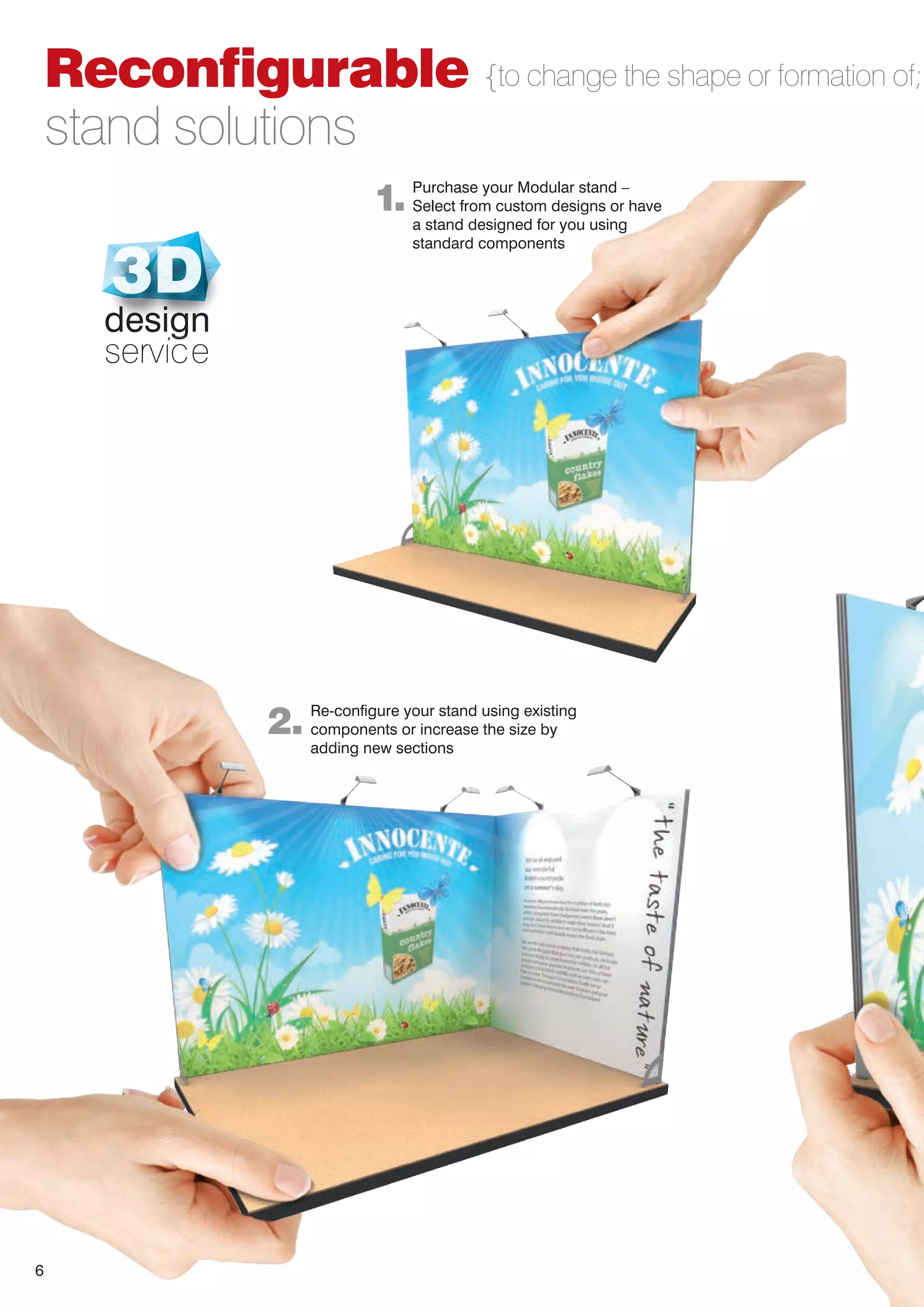 Redblu Graphics Modular Exhibition Display Stands Brochure | PDF