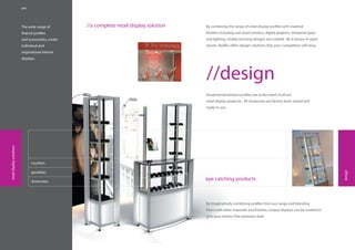 Redblu Graphics Retail Display Solutions Brochure | PPT