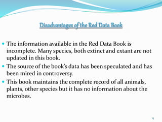 Red Data Book | PPTX