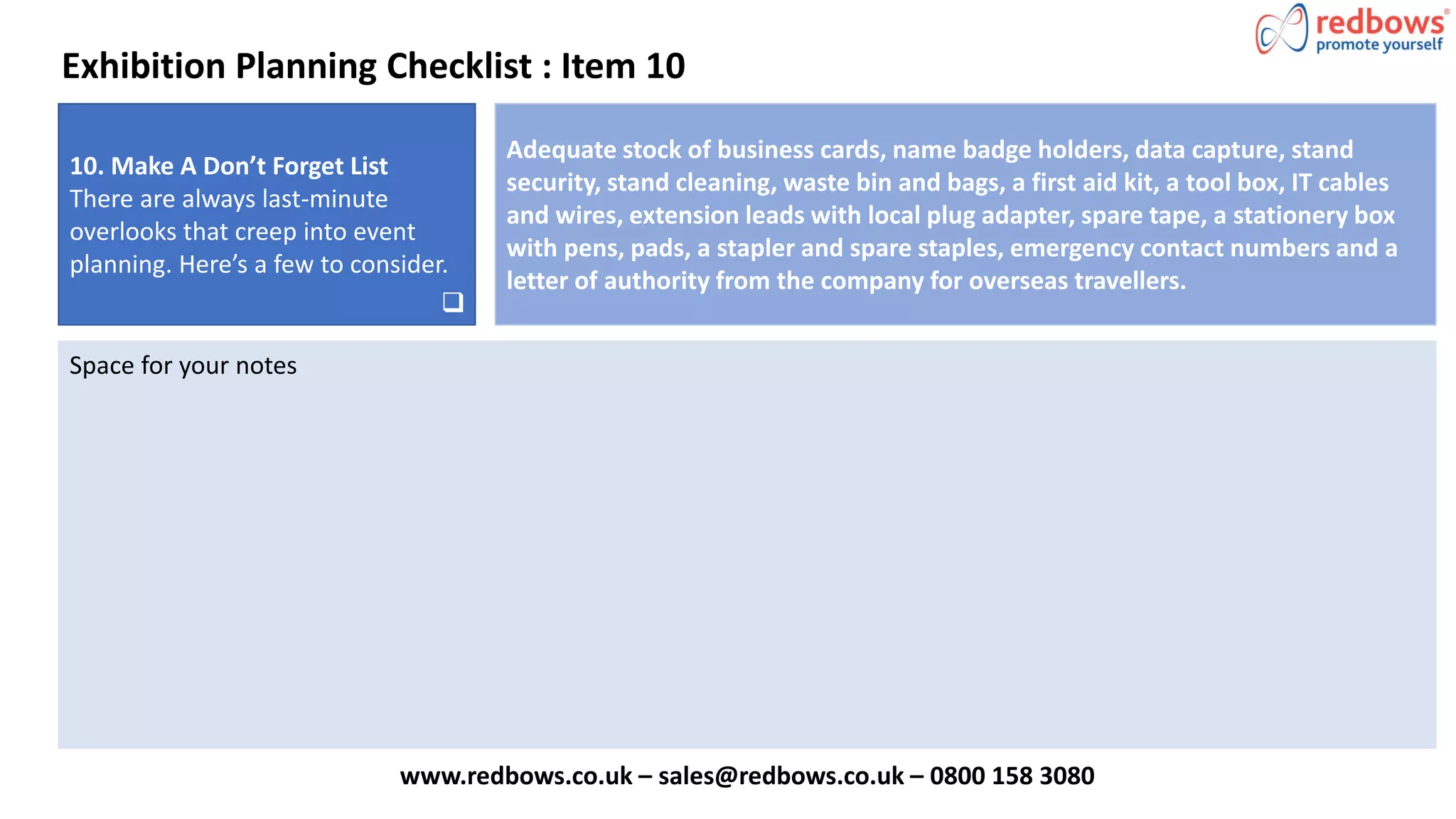 How To Plan For A Successful Exhibition | PDF