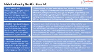 How To Plan For A Successful Exhibition | PDF