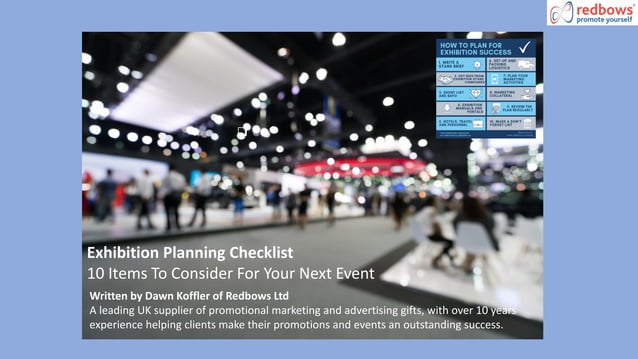 How To Plan For A Successful Exhibition | PPT