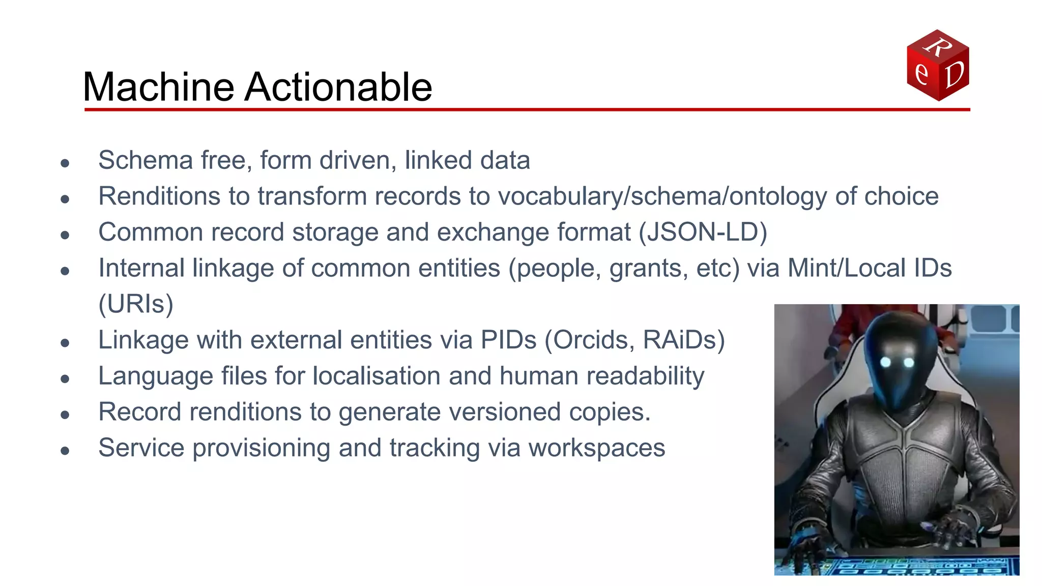 ReDBox and rdmps bof | PPTX