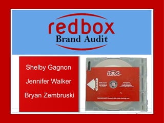 Red Box Brand Audit | PPT