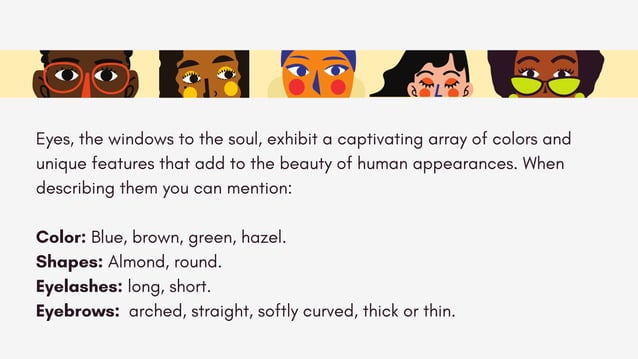 Describing Physical Appearance Presentation | PDF