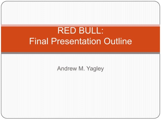 Red bull | PPT