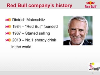 Red Bull | PPT | Food & Drink