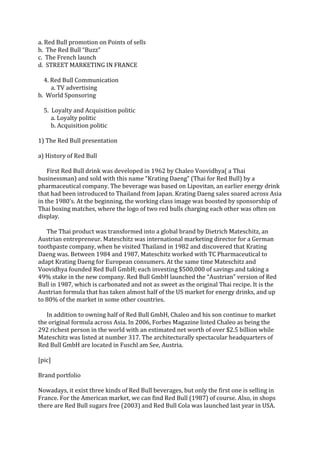 Red bull | PDF
