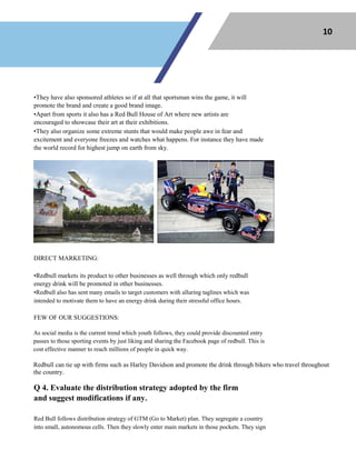 Red bull | PDF | Marketing and Advertising | Business