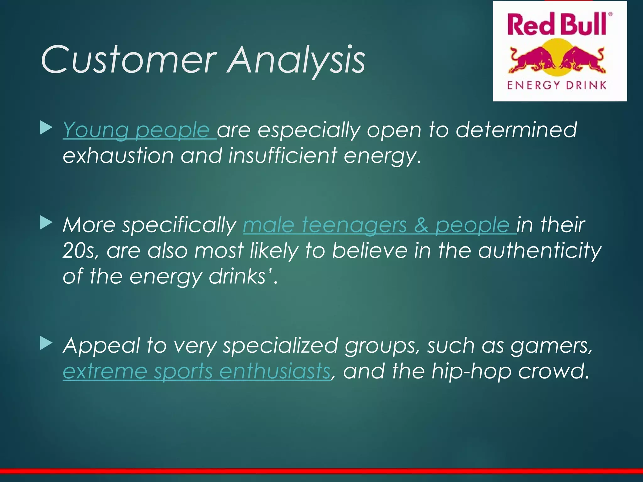 Redbull company overview and mini case solution of kotler keller | PPT