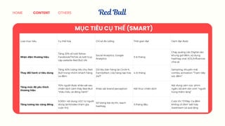 REDBULL CUỐI KÌ - XIAXIA .học phần Marke | PDF