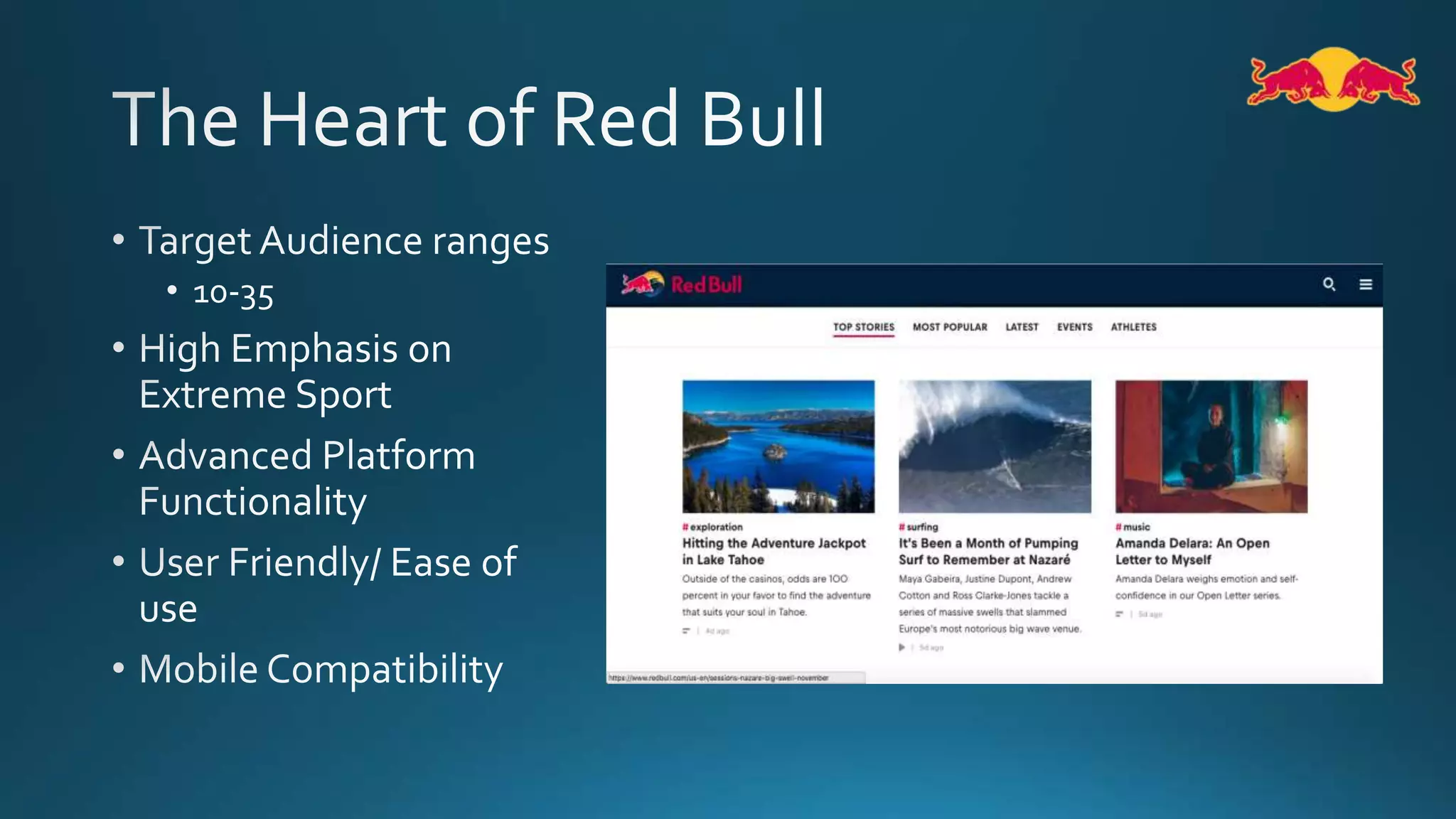 Red Bull Digital Strategy | PPT