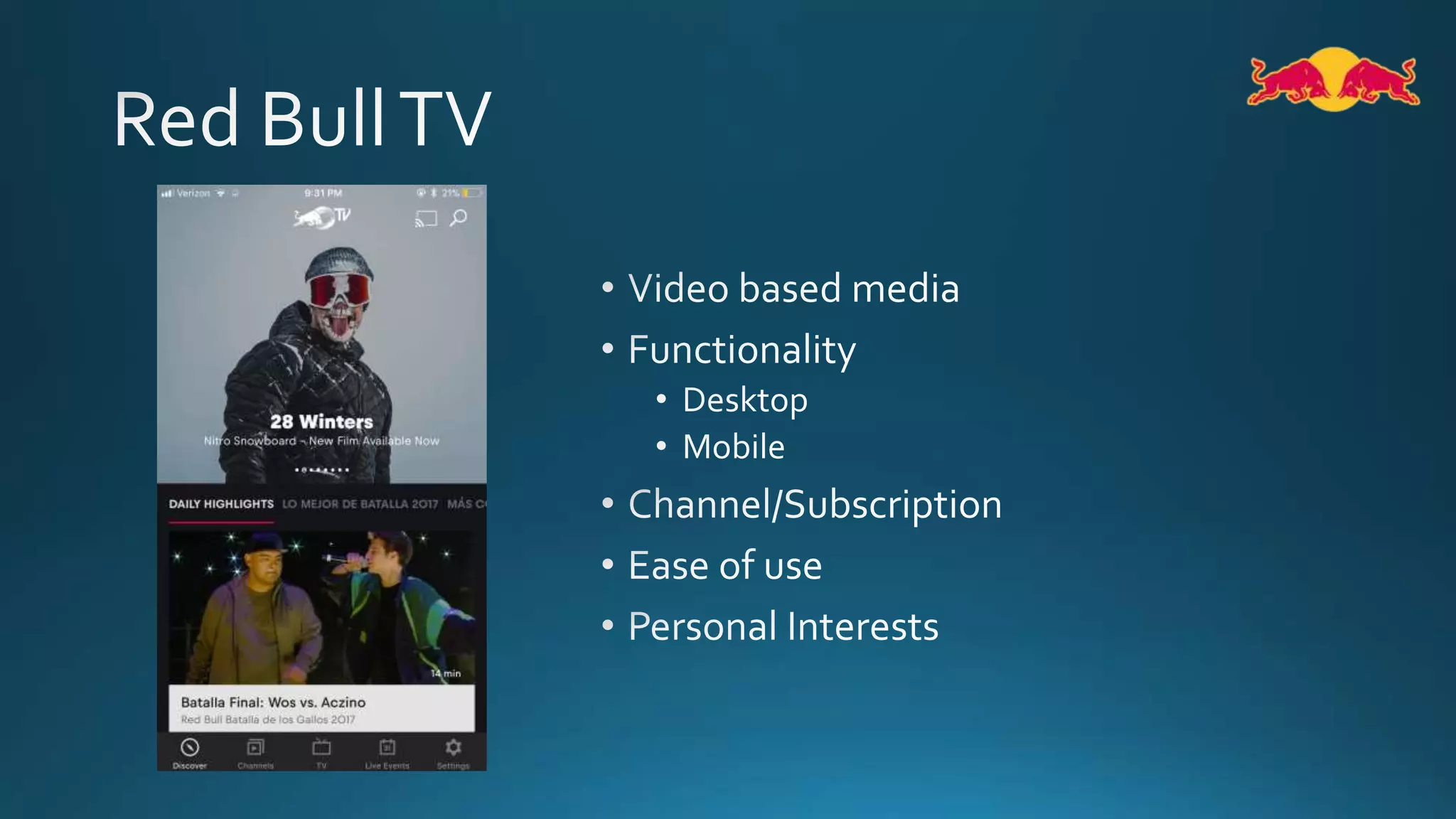 Red Bull Digital Strategy | PPTX