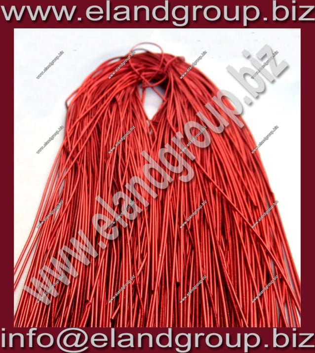 Red bullion smooth purl | PDF