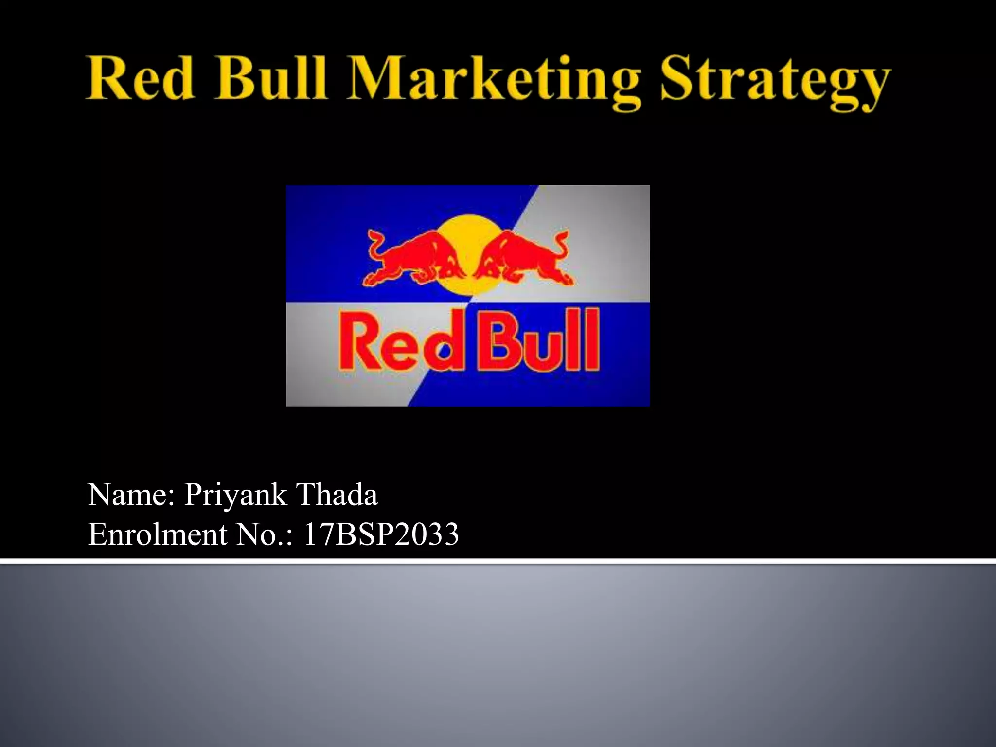 Red bull marketing strategy | PPTX
