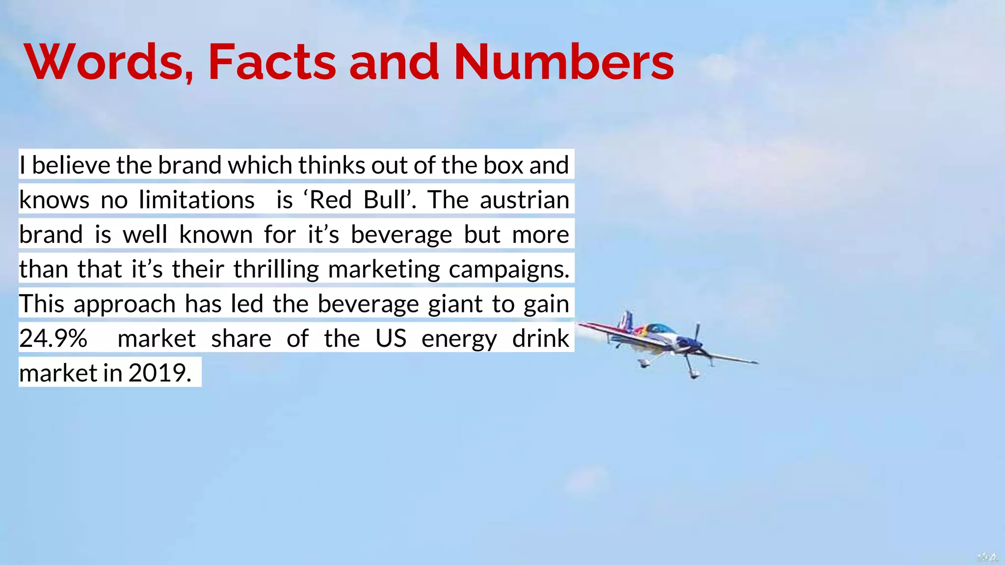 Redbull marketing strategy 2020 | PPTX