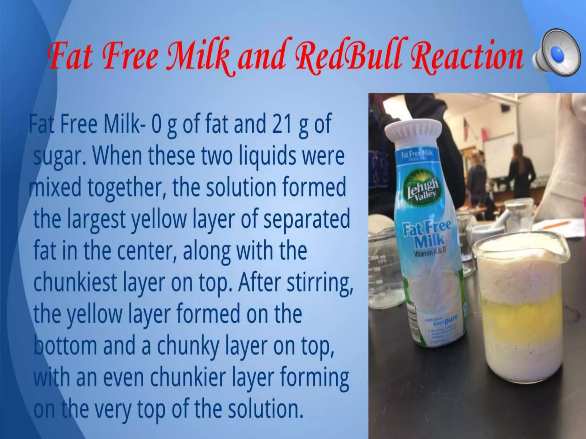 Redbull milk Experiment | PPTX | Food & Drink