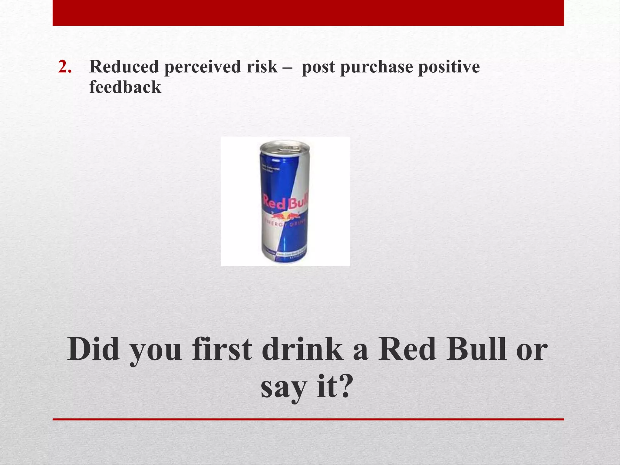 Red Bull Consumer's Behaviour | PPTX
