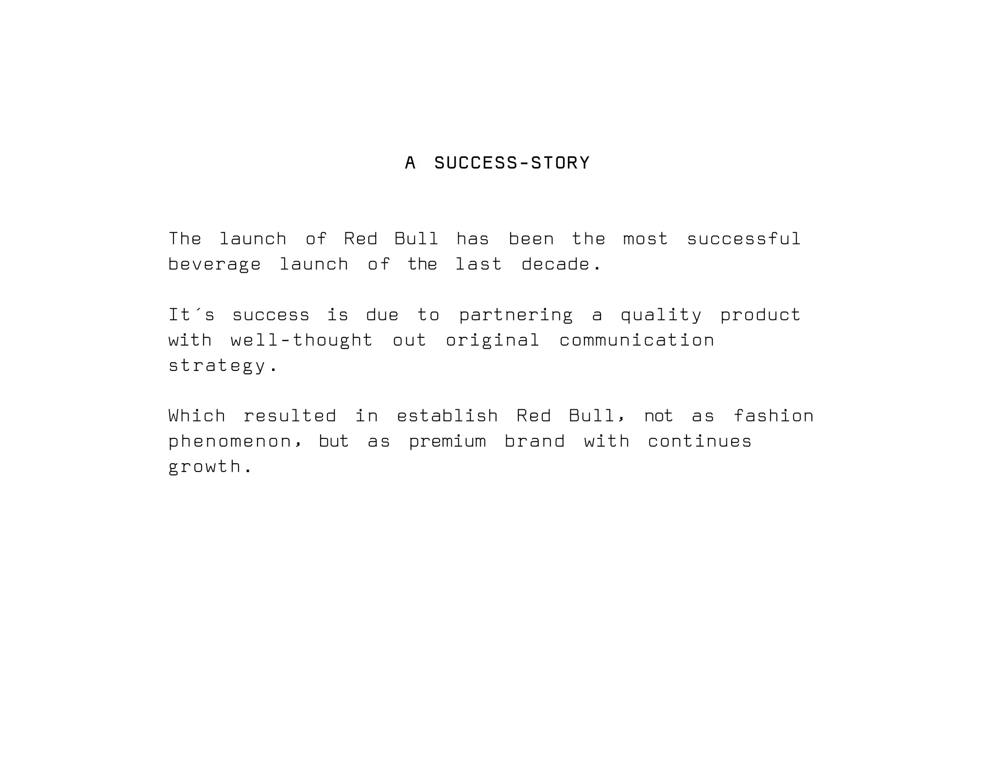 Red bull success story | PDF | Marketing and Advertising | Business